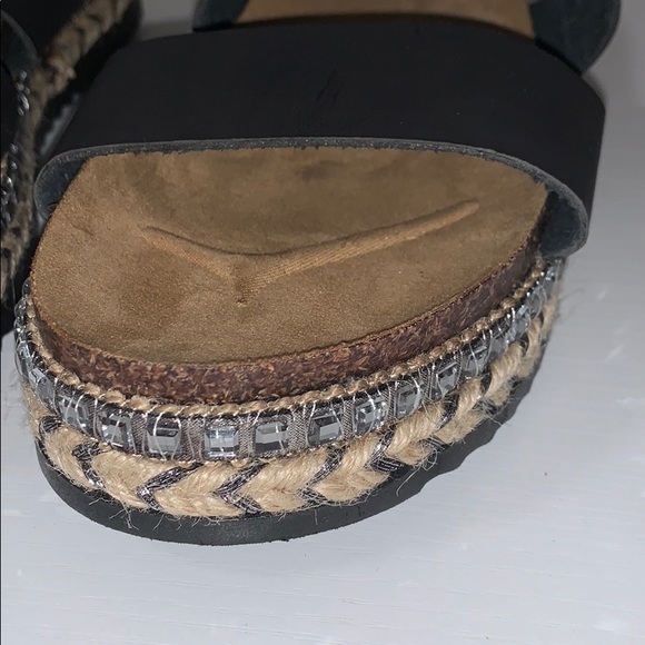 Primark | Shoes | Primark Platform Wedge Summer Espadrilles Sliders ...